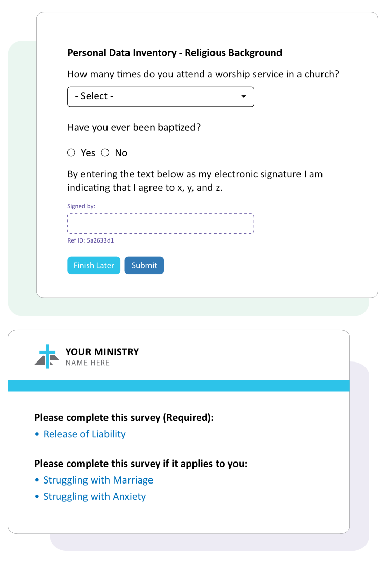 Intake Form & PDI for Biblical Counseling Ministries | BibliCare